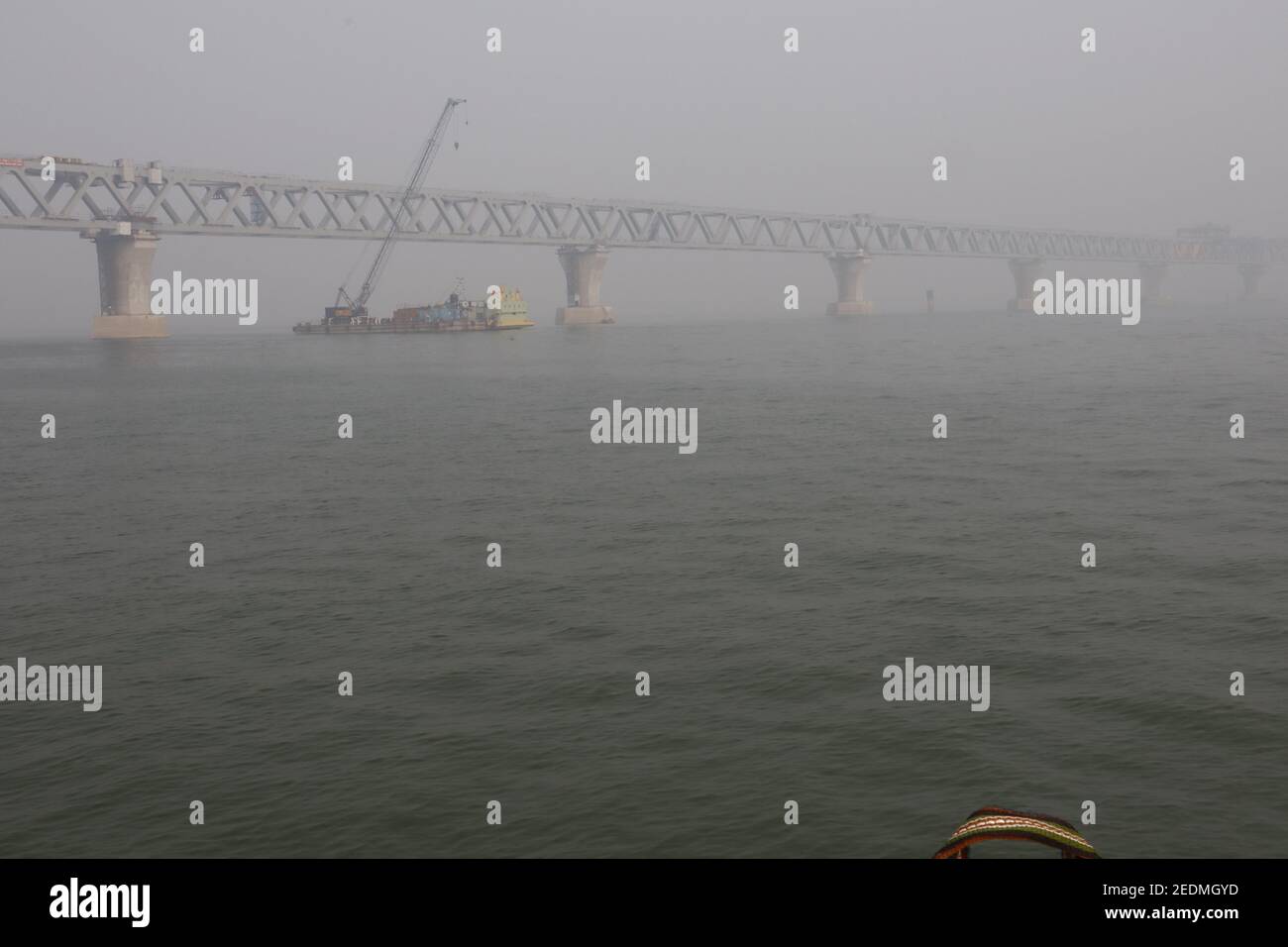 The Padma Bridge is a multipurpose road-rail bridge across the Padma ...