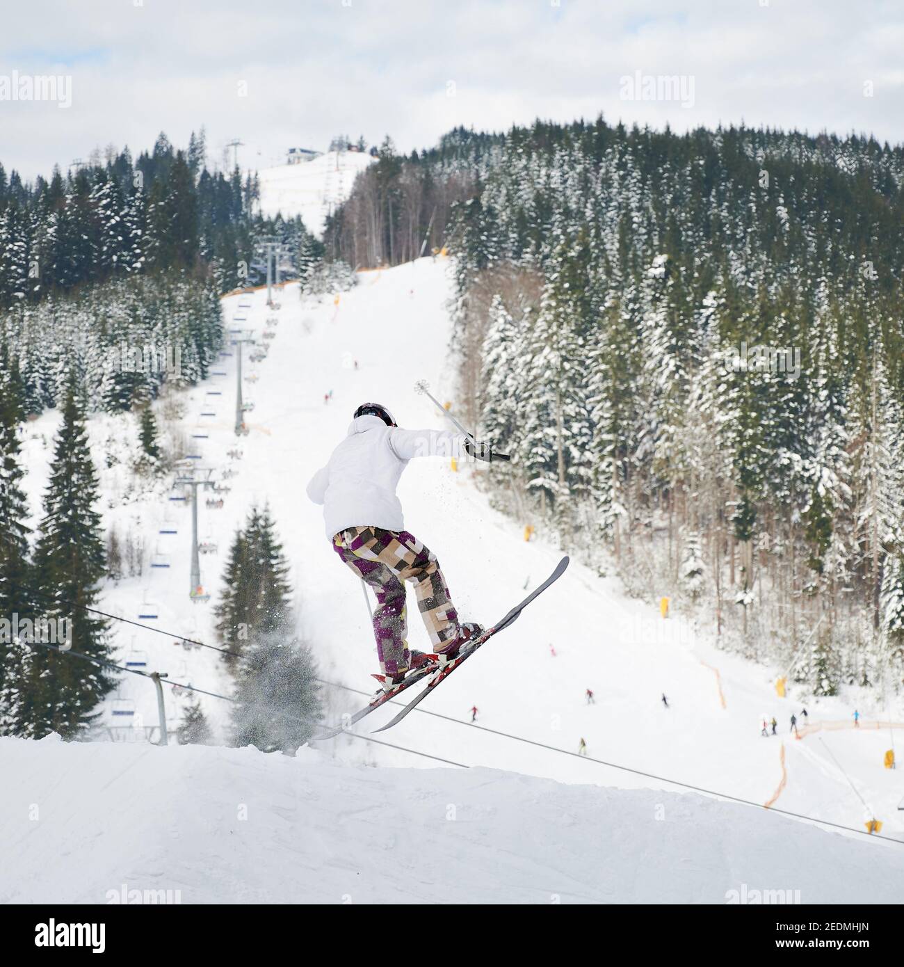 Jump on trees hi-res stock photography and images - Alamy