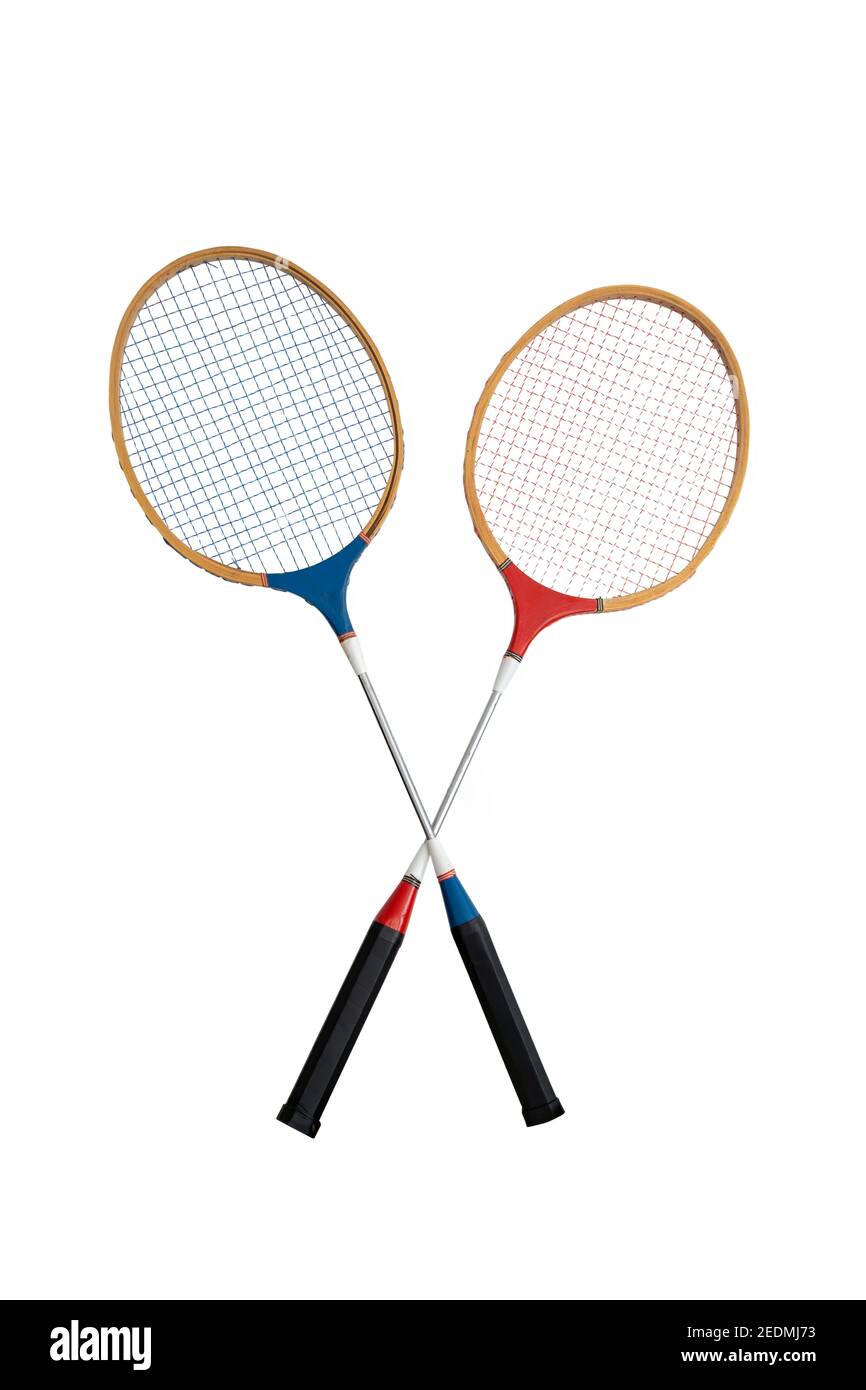 Vintage badminton racquets hi-res stock photography and images - Alamy