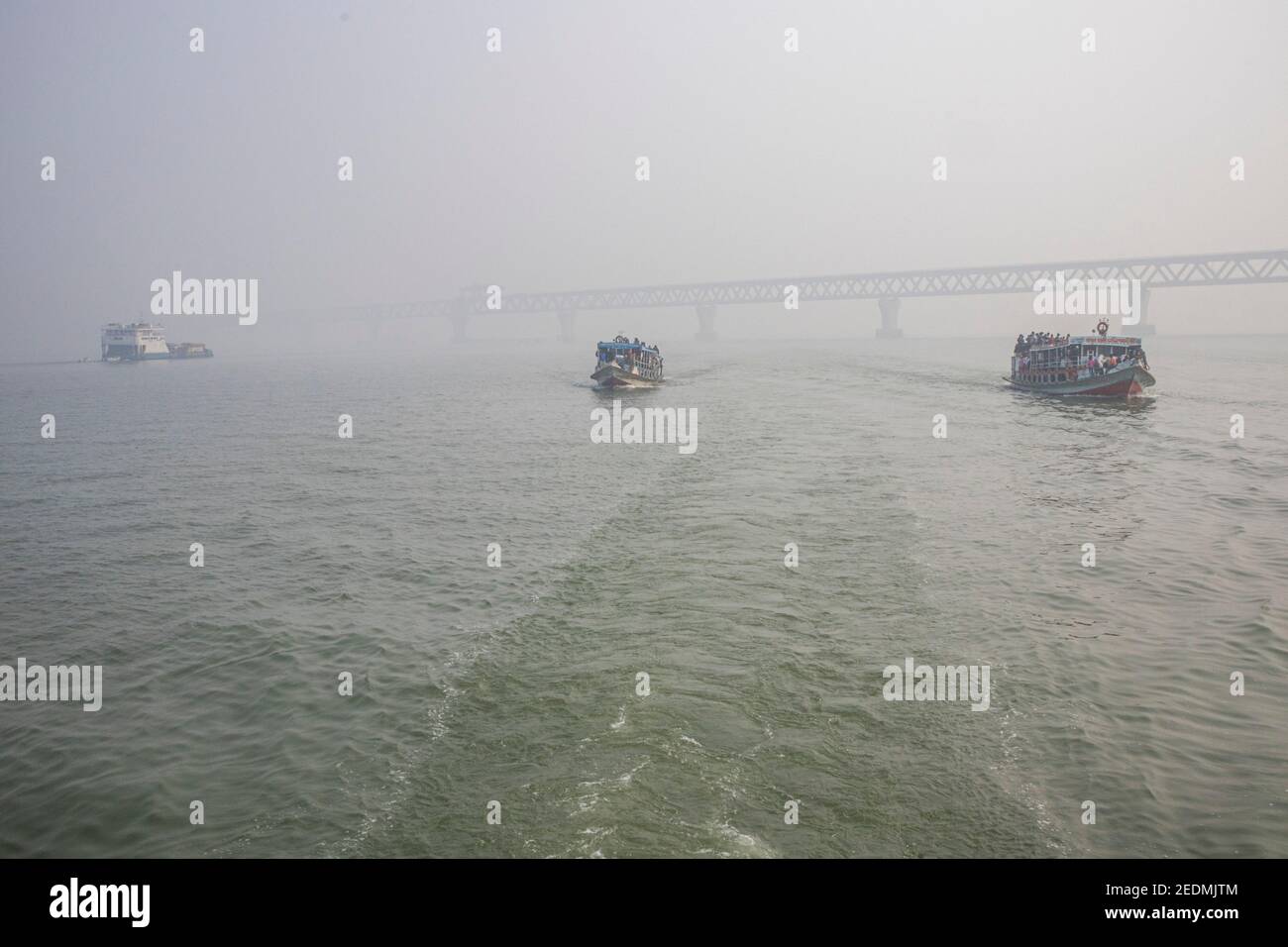 The Padma Bridge is a multipurpose road-rail bridge across the Padma ...