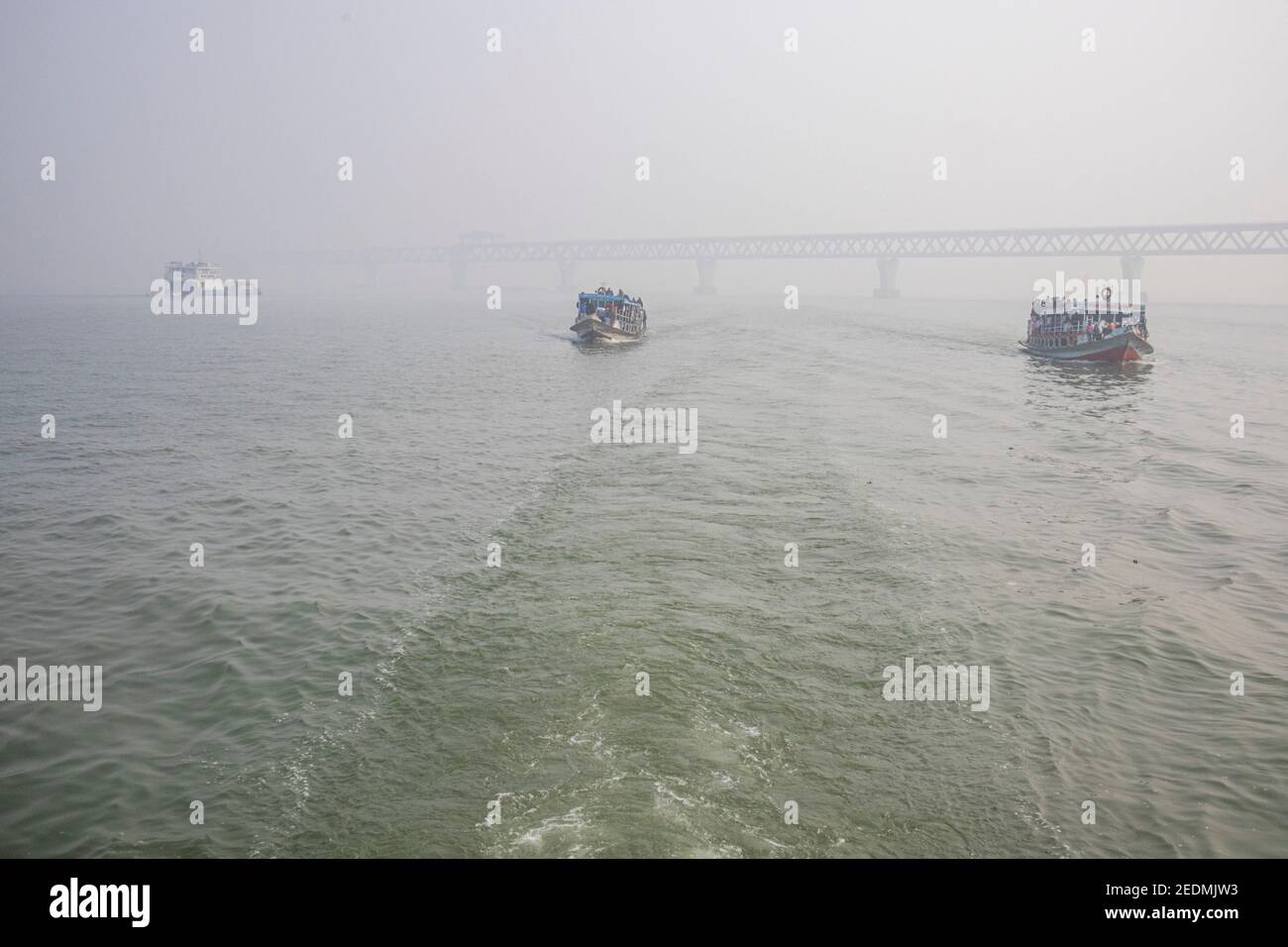 The Padma Bridge is a multipurpose road-rail bridge across the Padma ...