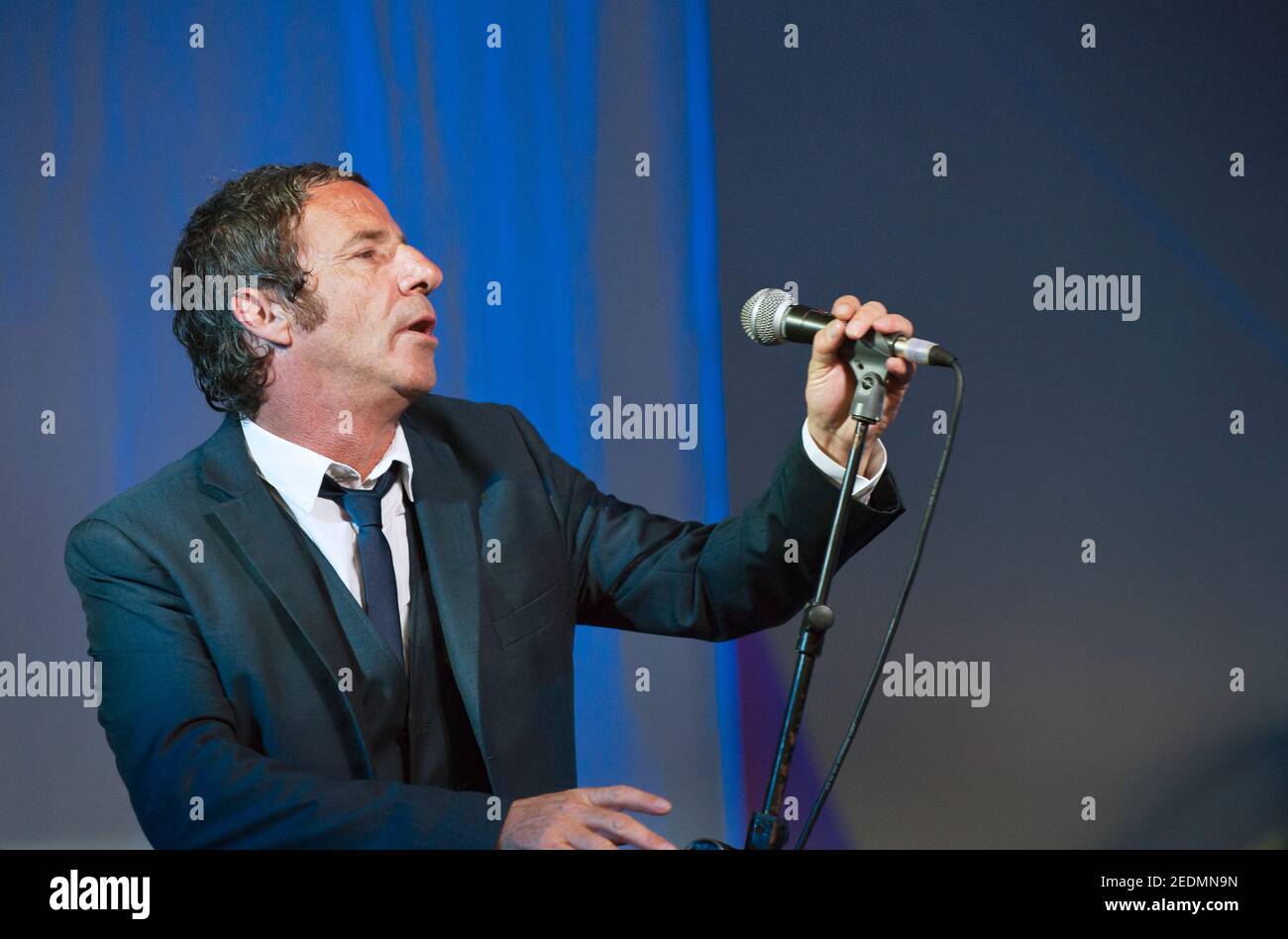 Founder member, Barry Ashworth of the dub and big beat band, the Dub ...