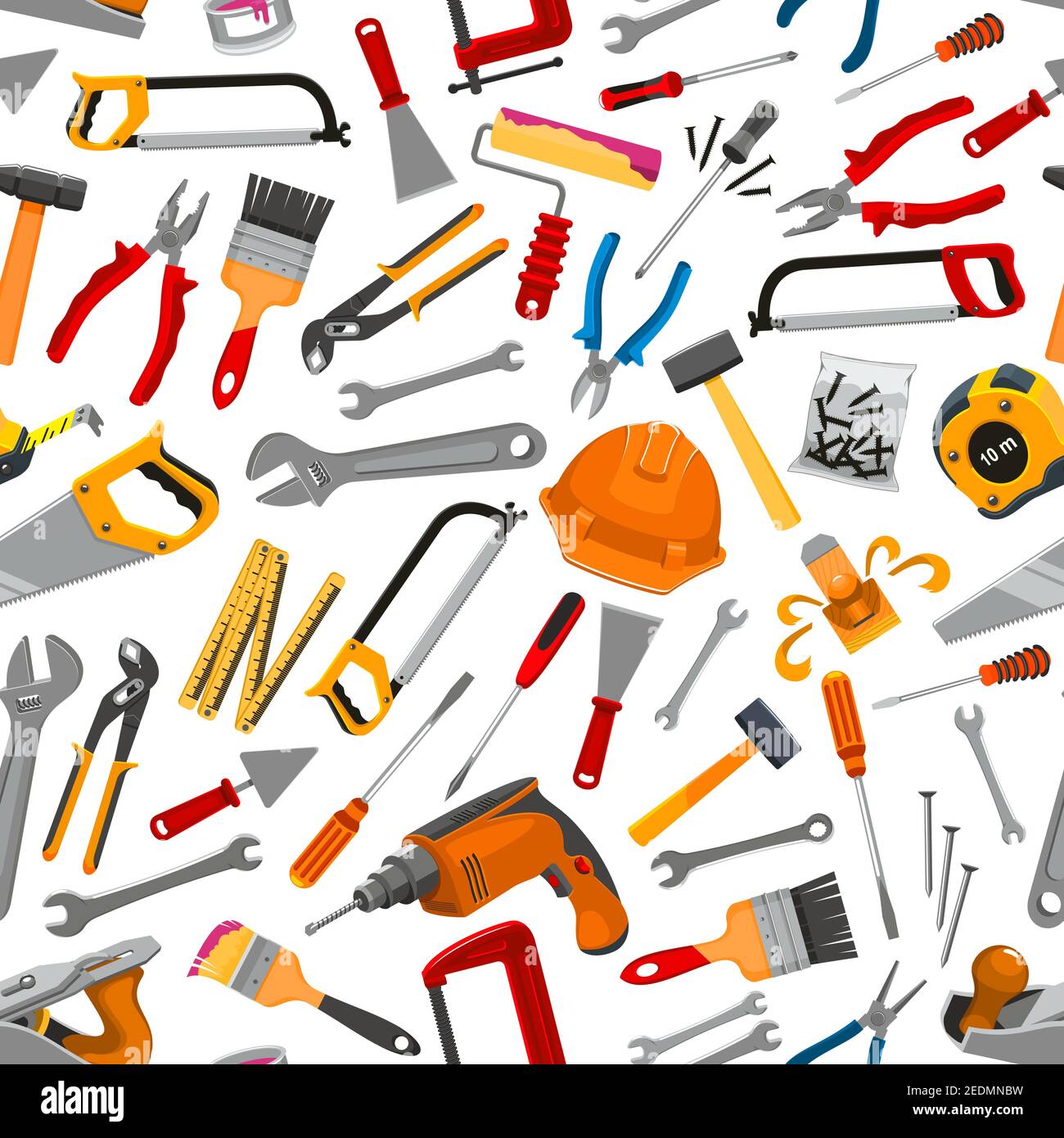 Working tools and equipment for construction and repair seamless ...