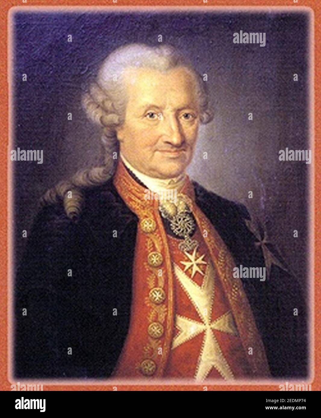 Oberndorff Franz Albert1 Stock Photo - Alamy