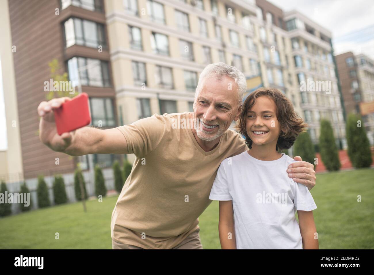 Boy feeling good hi-res stock photography and images - Alamy