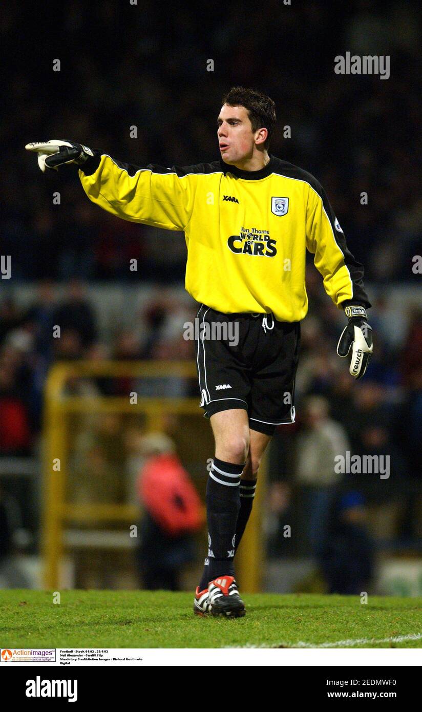 Football action neil alexander hi-res stock photography and images - Alamy