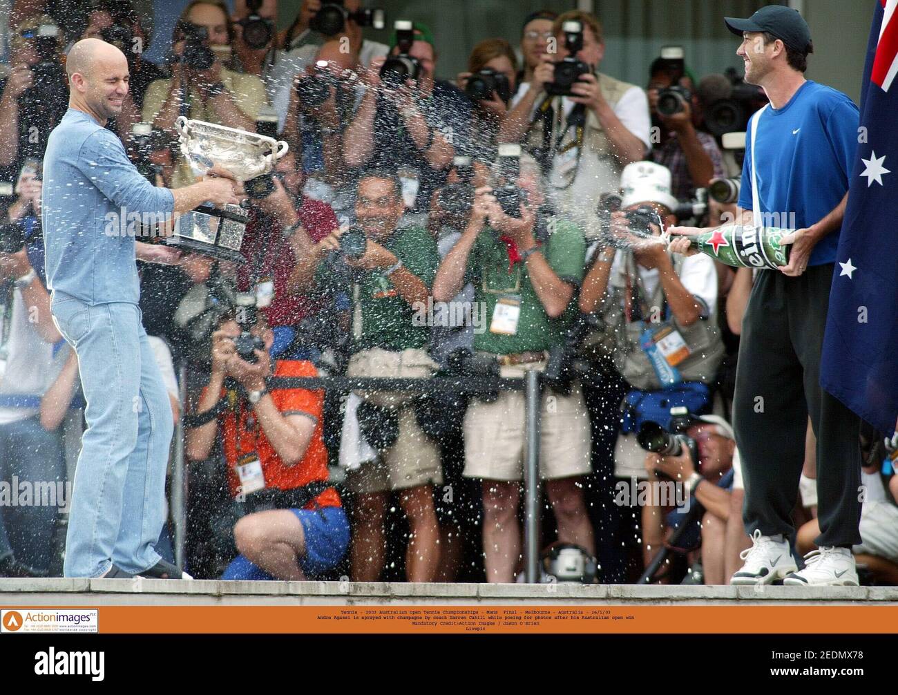 Agassi posing hi-res stock photography and images - Alamy