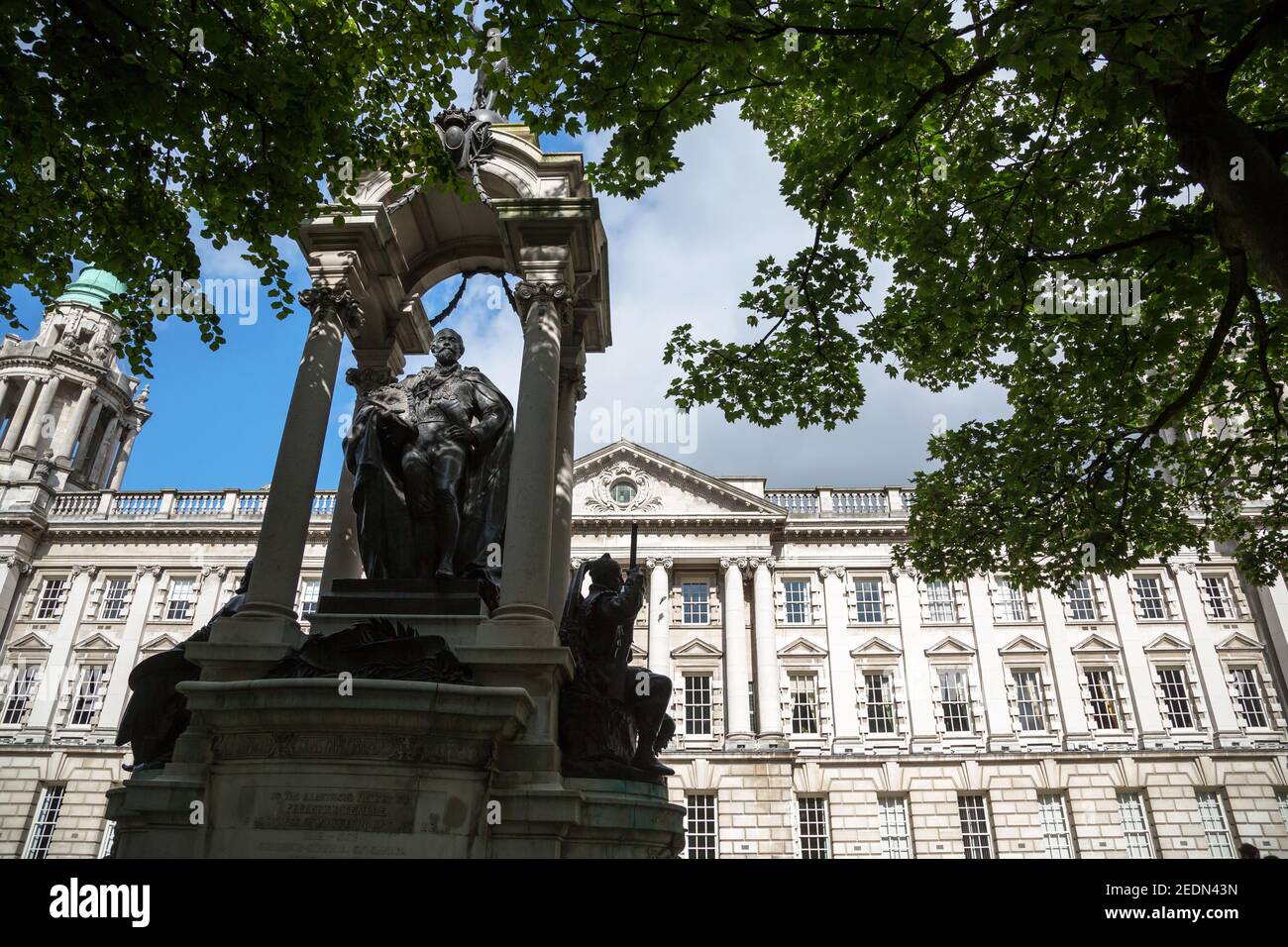 In front of belfast city hall hi-res stock photography and images - Alamy