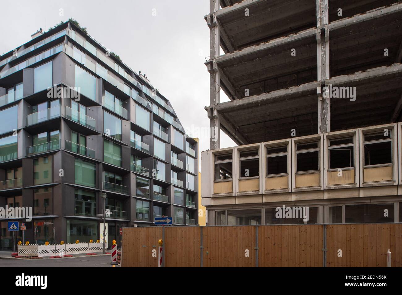 31.12.2018, Berlin, , Germany - Demolition of the GDR administration ...