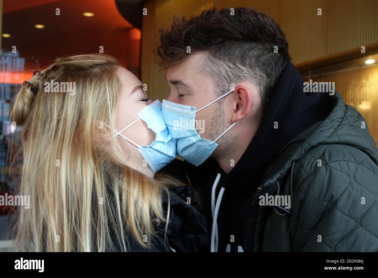 Kissing nose hi-res stock photography and images - Alamy