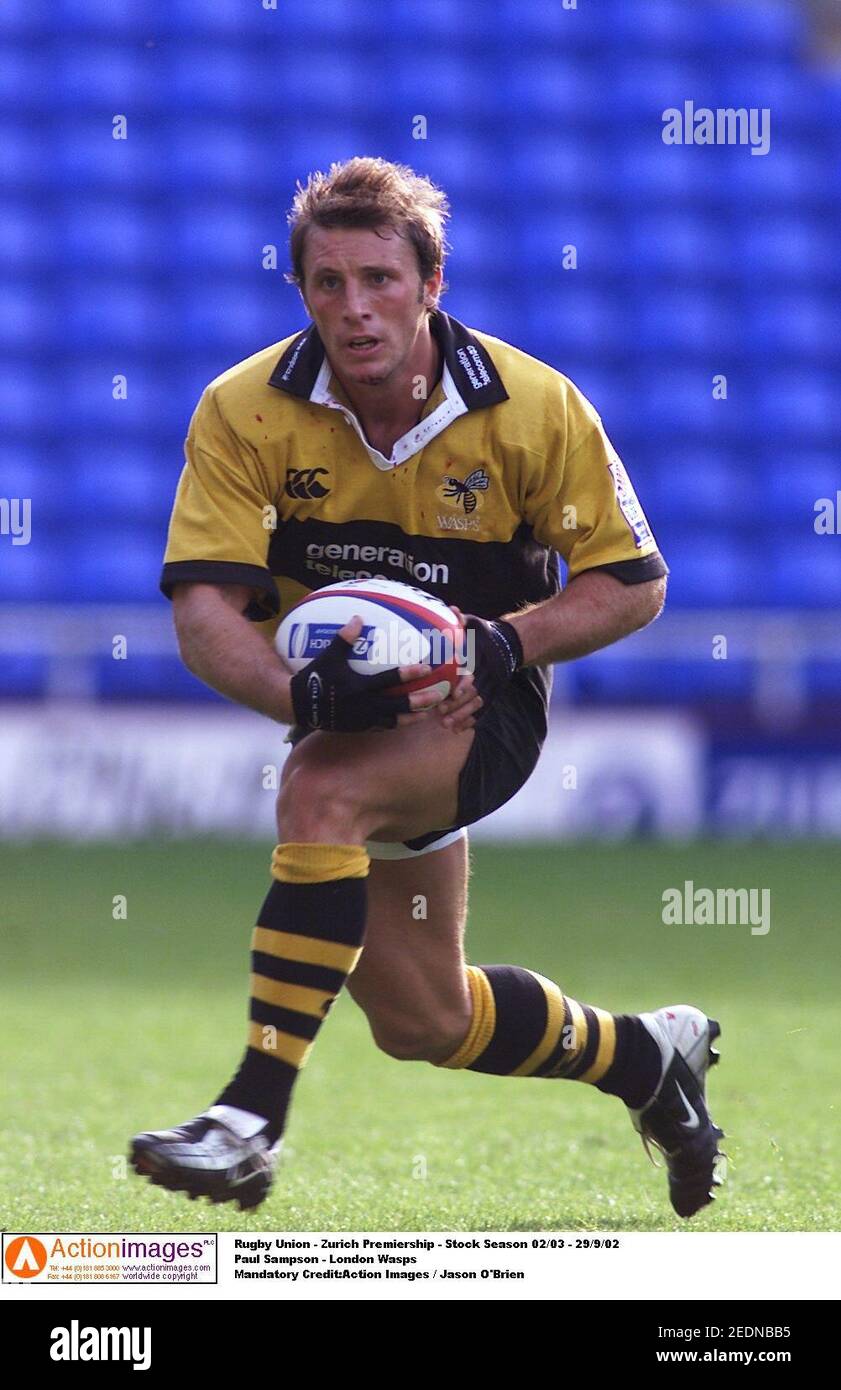 London Wasps Paul Sampson High Resolution Stock Photography and Images ...