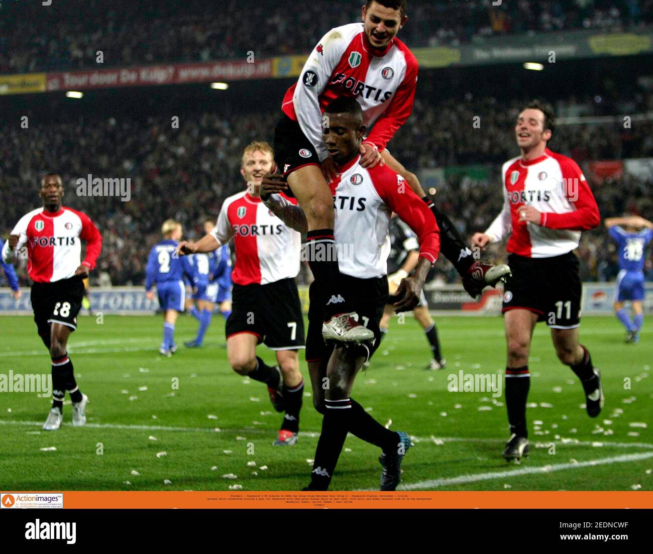 Feyenoord Team Group Feyenoord Fc High Resolution Stock Photography and ...