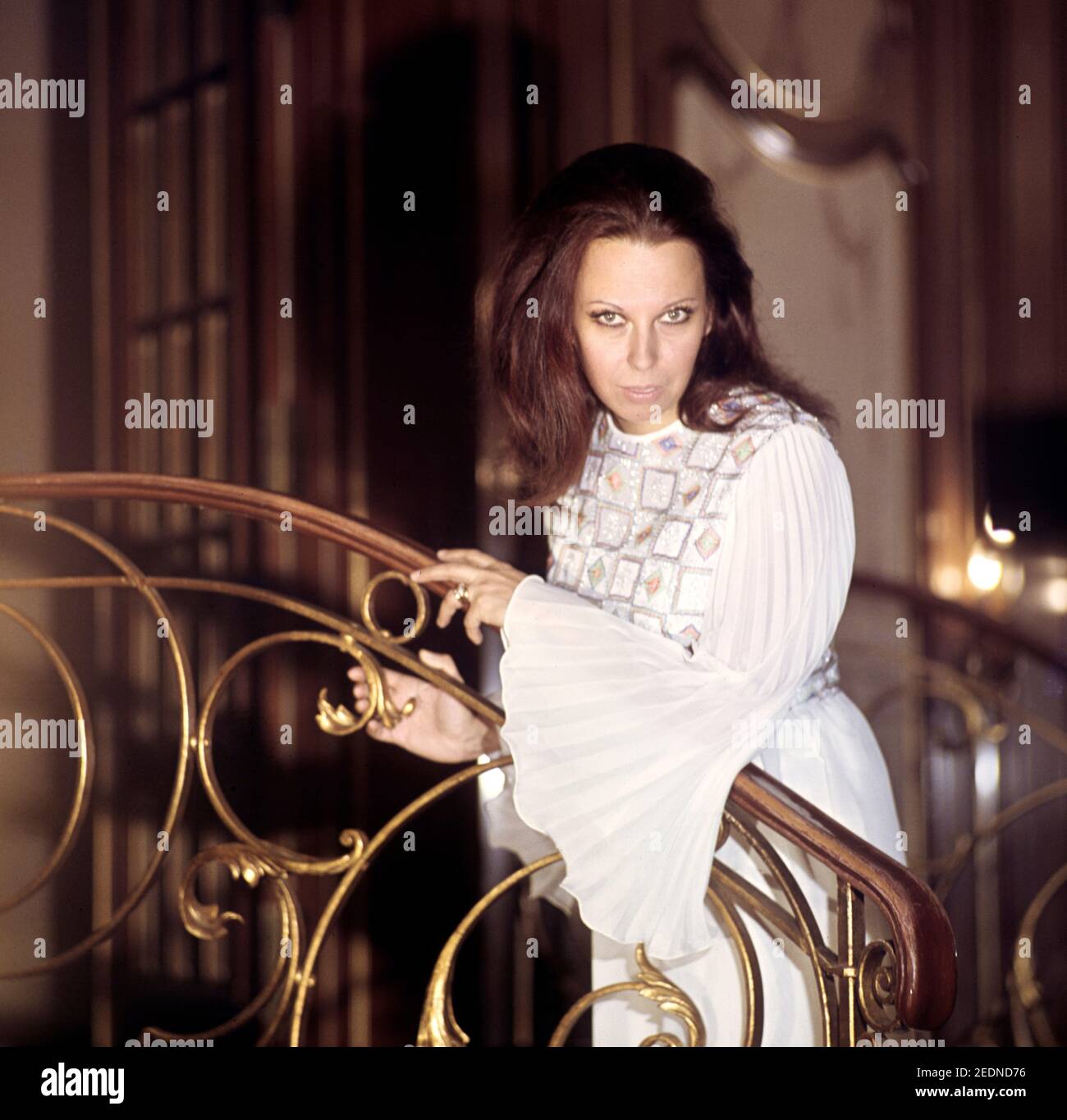 01.08.1970, Berlin, , German Democratic Republic - Sylvia Geszty, opera ...