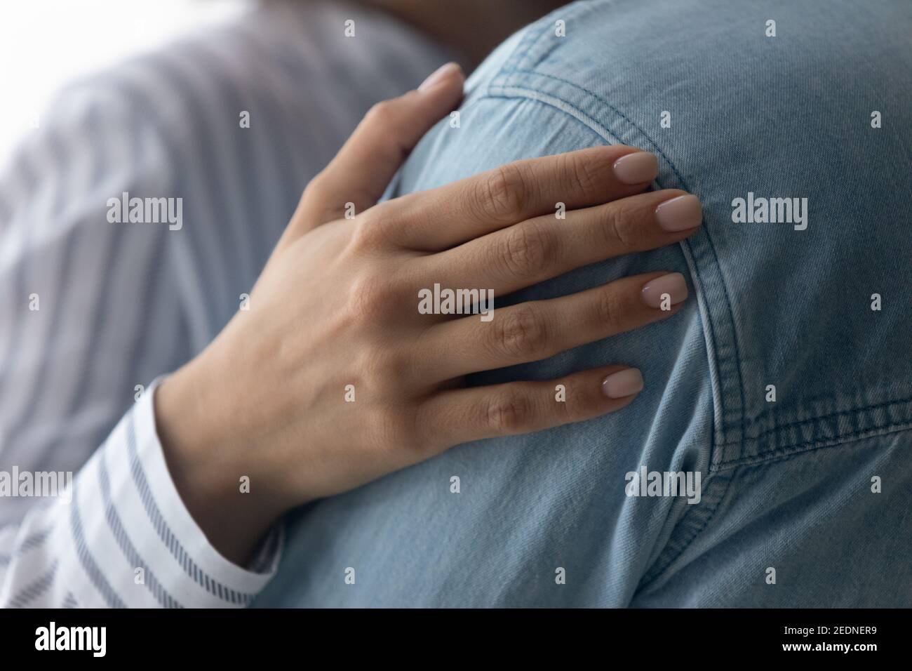 Hand On Shoulder Gesture