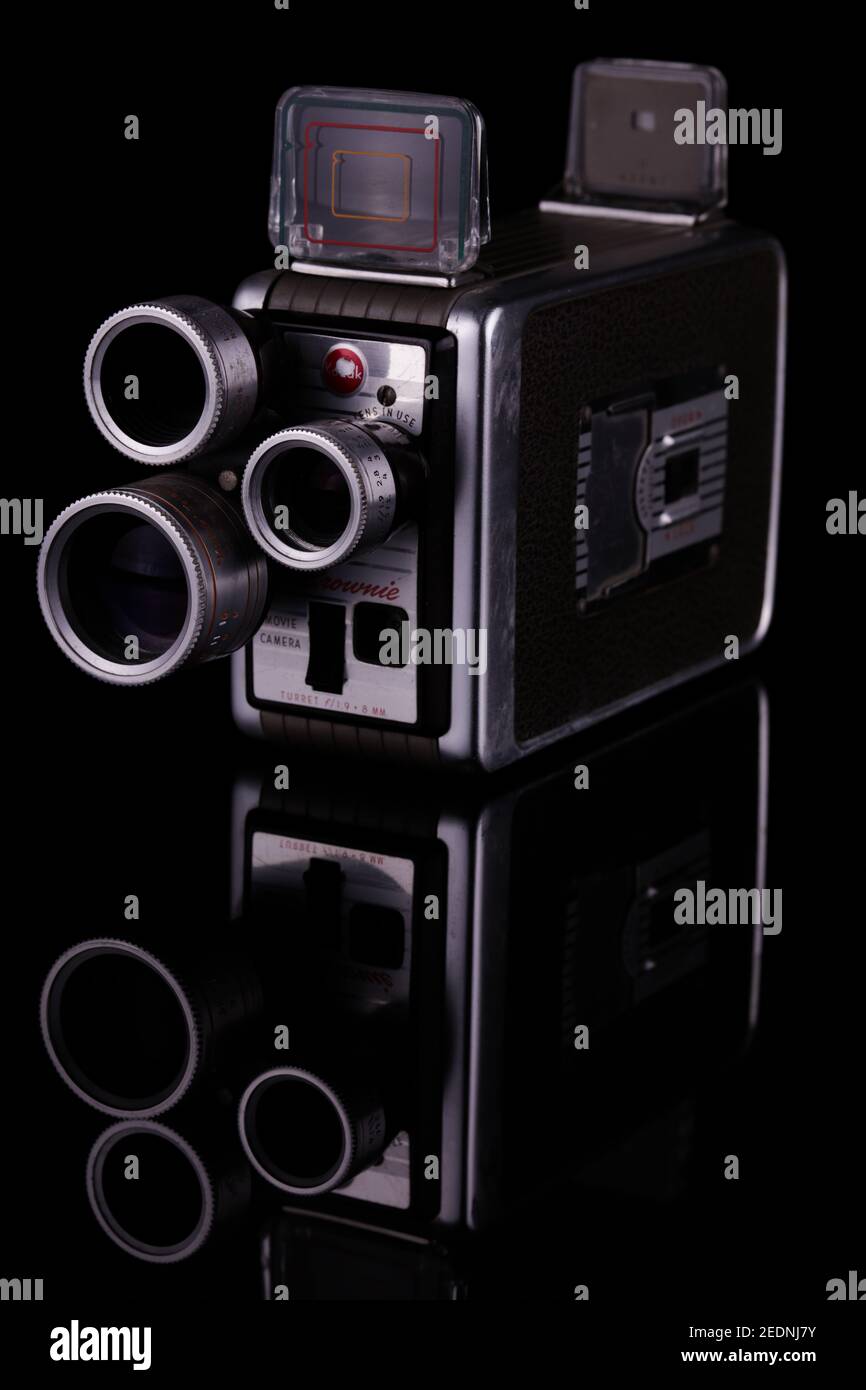 Vintage 8mm Video Cameras High Resolution Stock Photography and Images ...