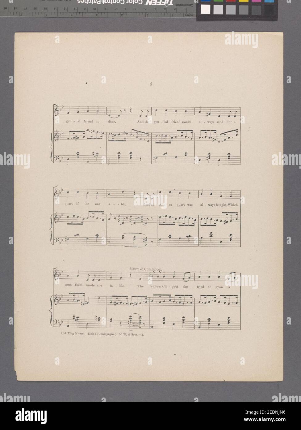 Old King Mumm Stock Photo - Alamy