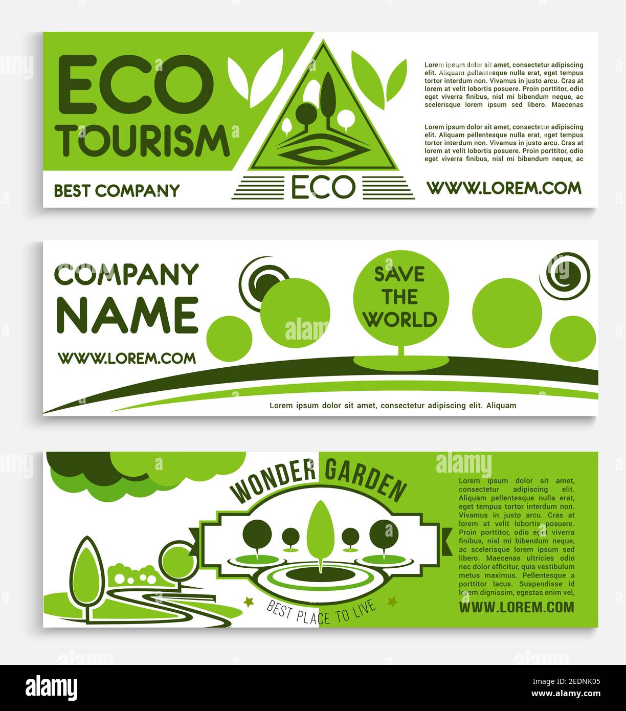 Eco ecotourism Stock Vector Images - Alamy