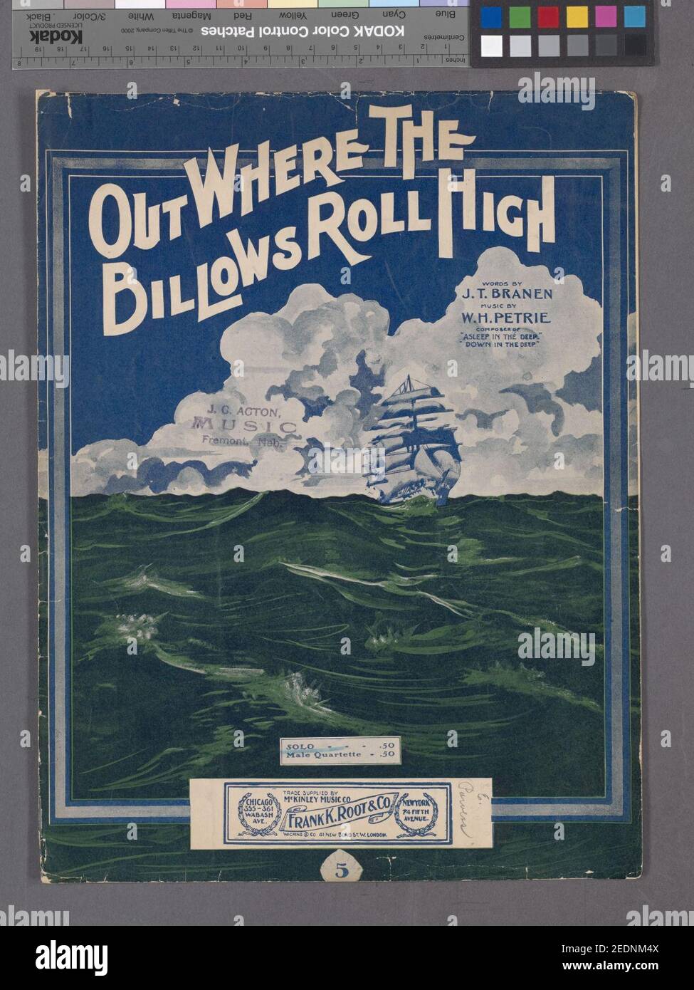 Out where the billows roll high Stock Photo - Alamy