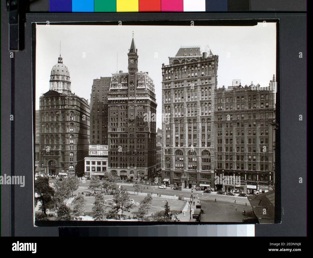 Park Row, 'Newspaper Row', Manhattan Stock Photo - Alamy
