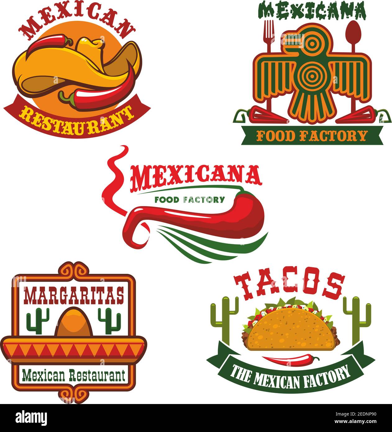 Authentic Mexican Food Sign