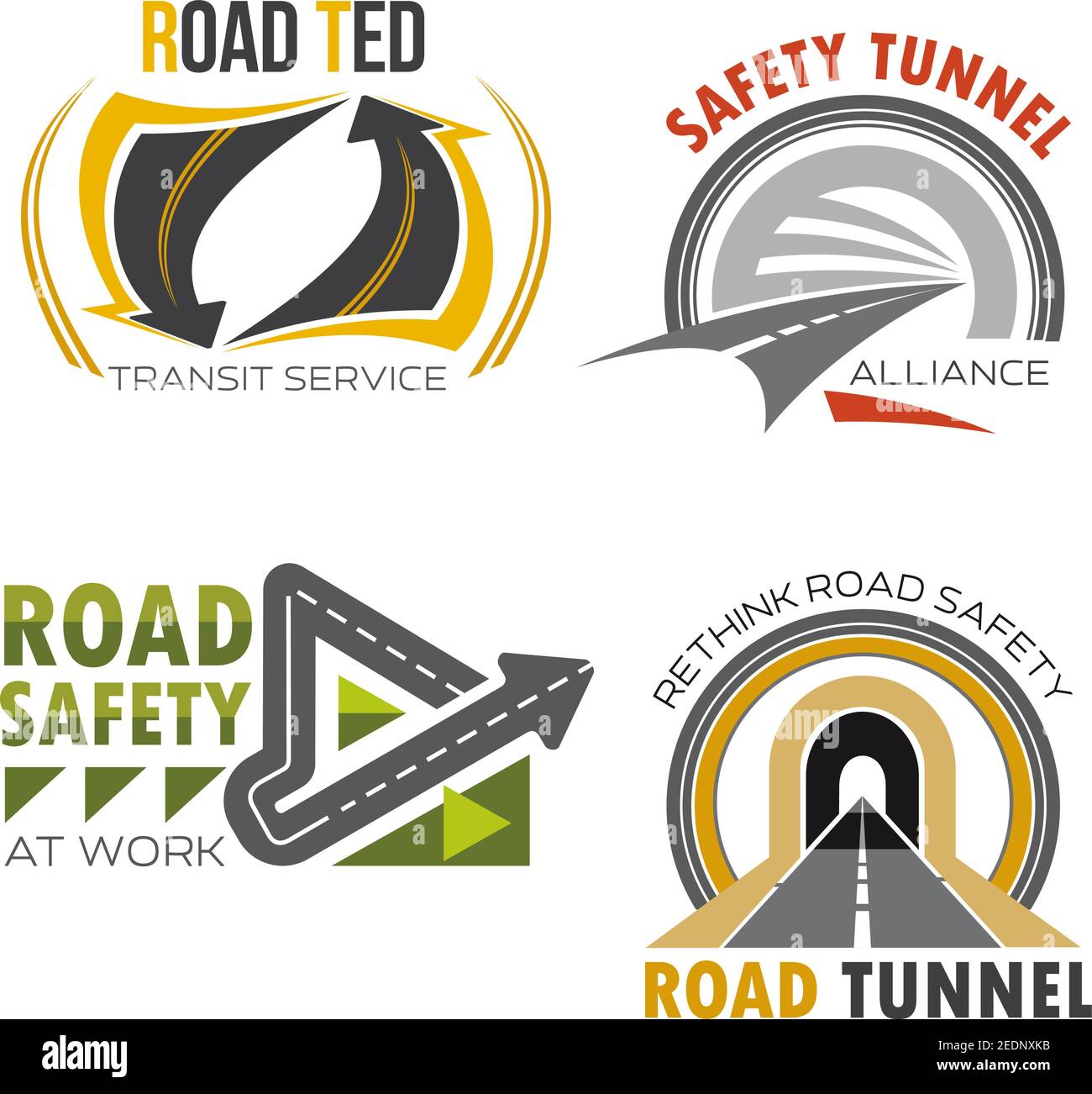 Tunnel safety Stock Vector Images - Alamy