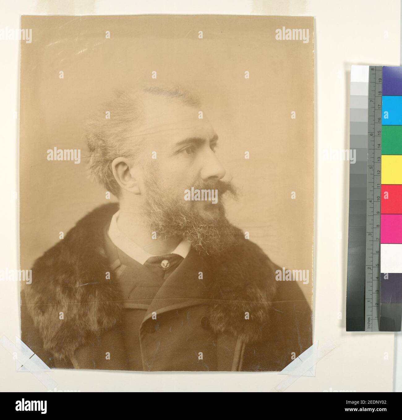 Portrait of Félix Buhot Stock Photo - Alamy