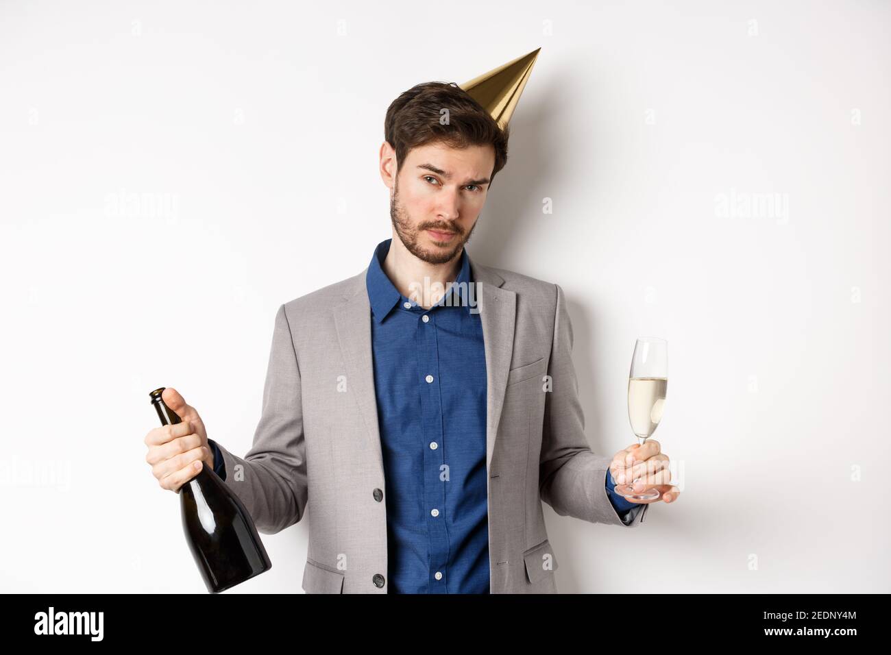 Drunk man in suit hi-res stock photography and images - Alamy