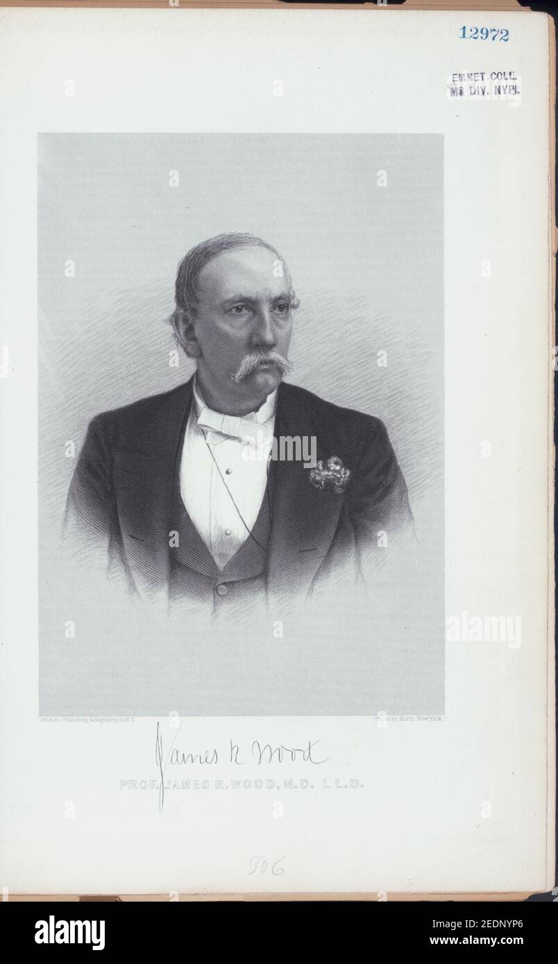 Prof. James R. Wood, M.D., LL.D Stock Photo - Alamy