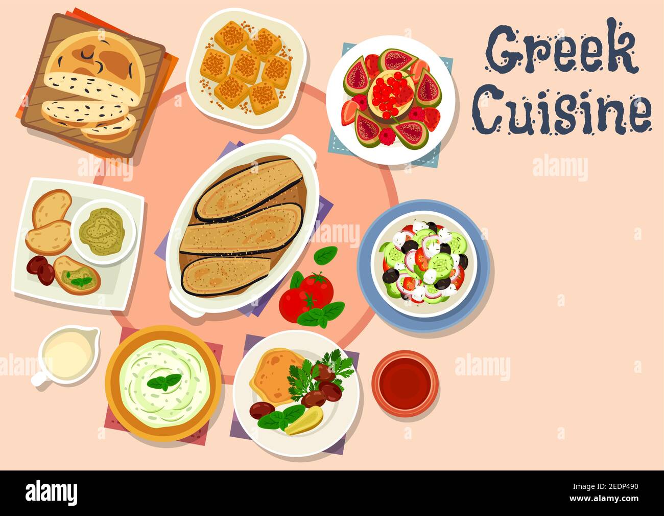 Salad dip Stock Vector Images - Alamy