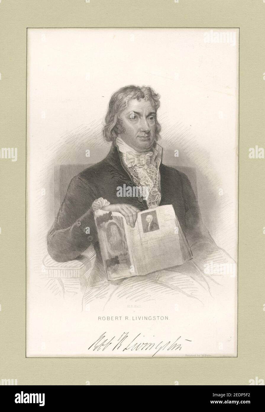 Robert R. Livingston Stock Photo - Alamy