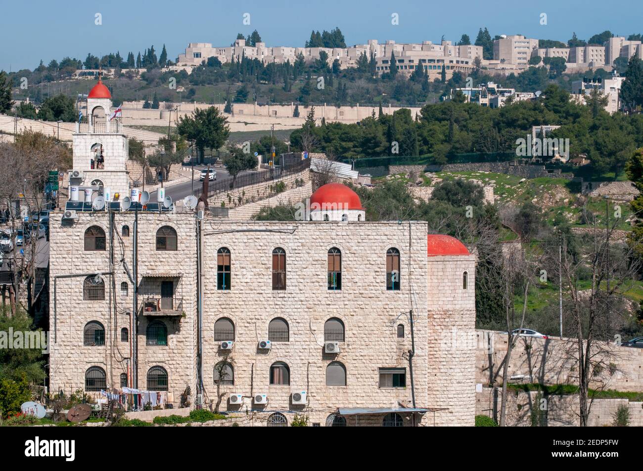 Israel, Jerusalem, The Greek Orthodox Church of St. Stephen, or The St ...
