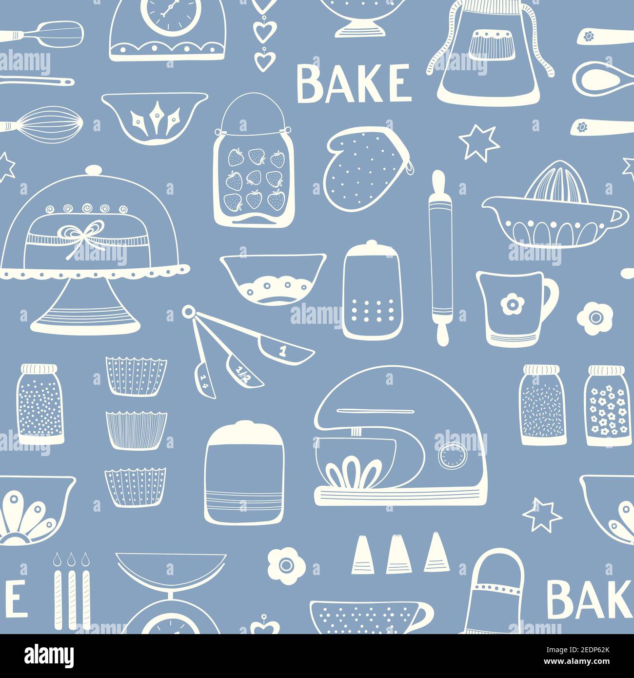 Measuring ingredients Stock Vector Images - Alamy