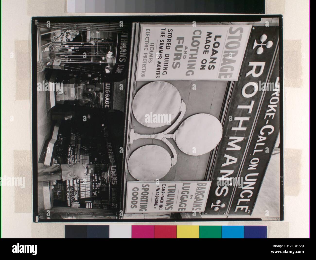 Rothman's Pawn Shop, 149 Eighth Avenue, Manhattan Stock Photo - Alamy