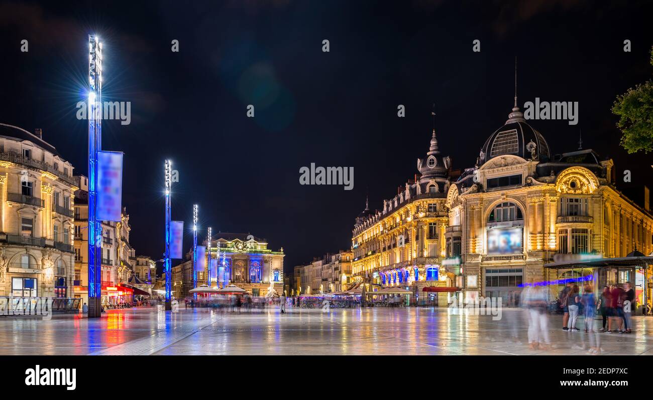 Montpellier france old town hi-res stock photography and images - Alamy