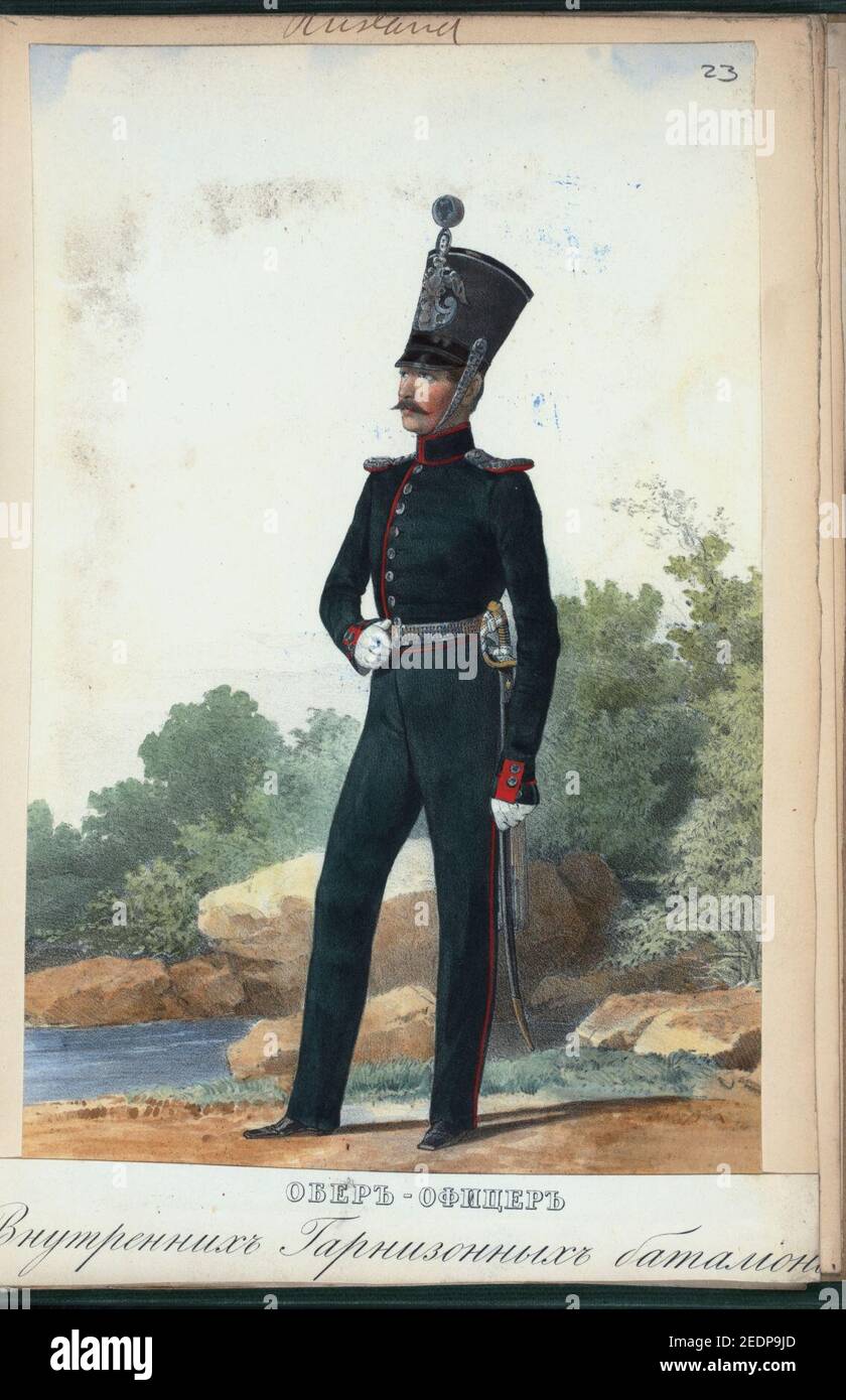 Russia, 1830 (part 3 Stock Photo - Alamy