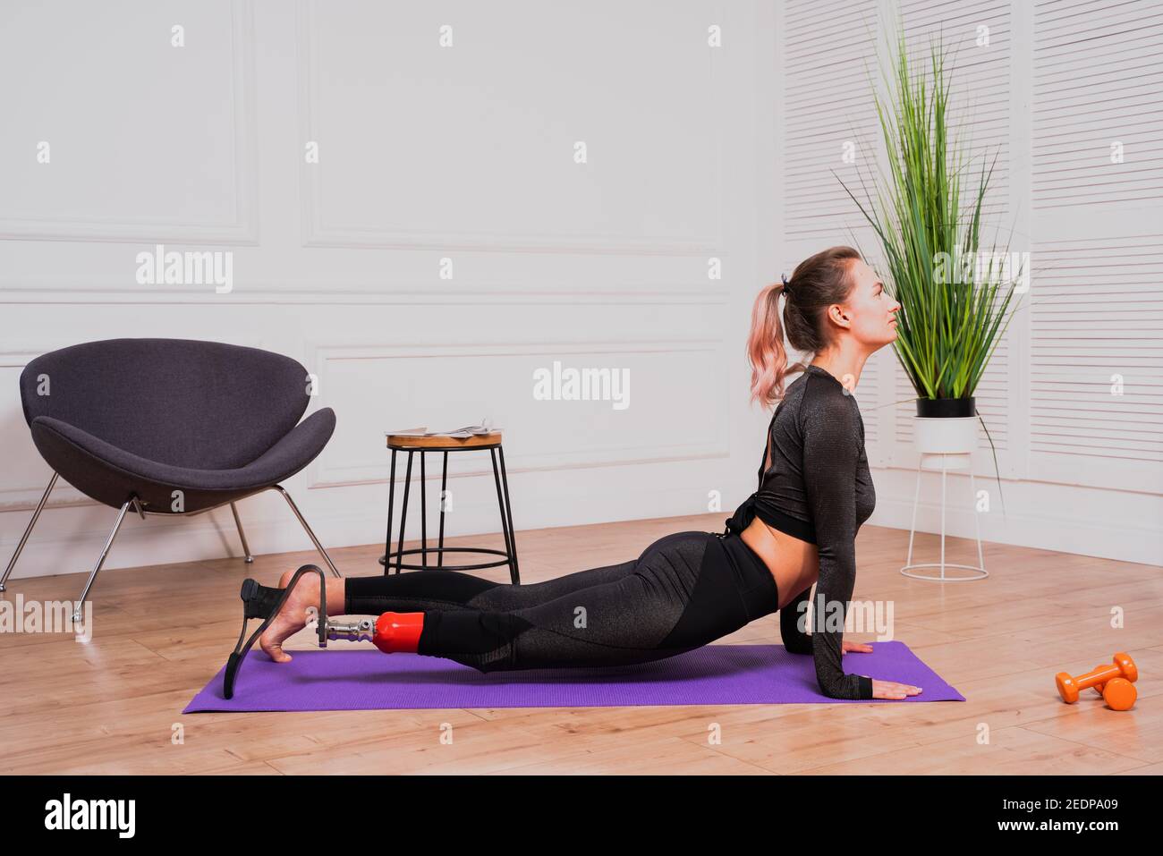 Beautiful young woman with amputation - Pretty and confident woman with ...