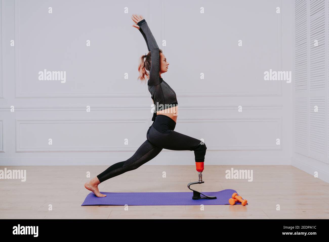 Beautiful young woman with amputation - Pretty and confident woman with ...