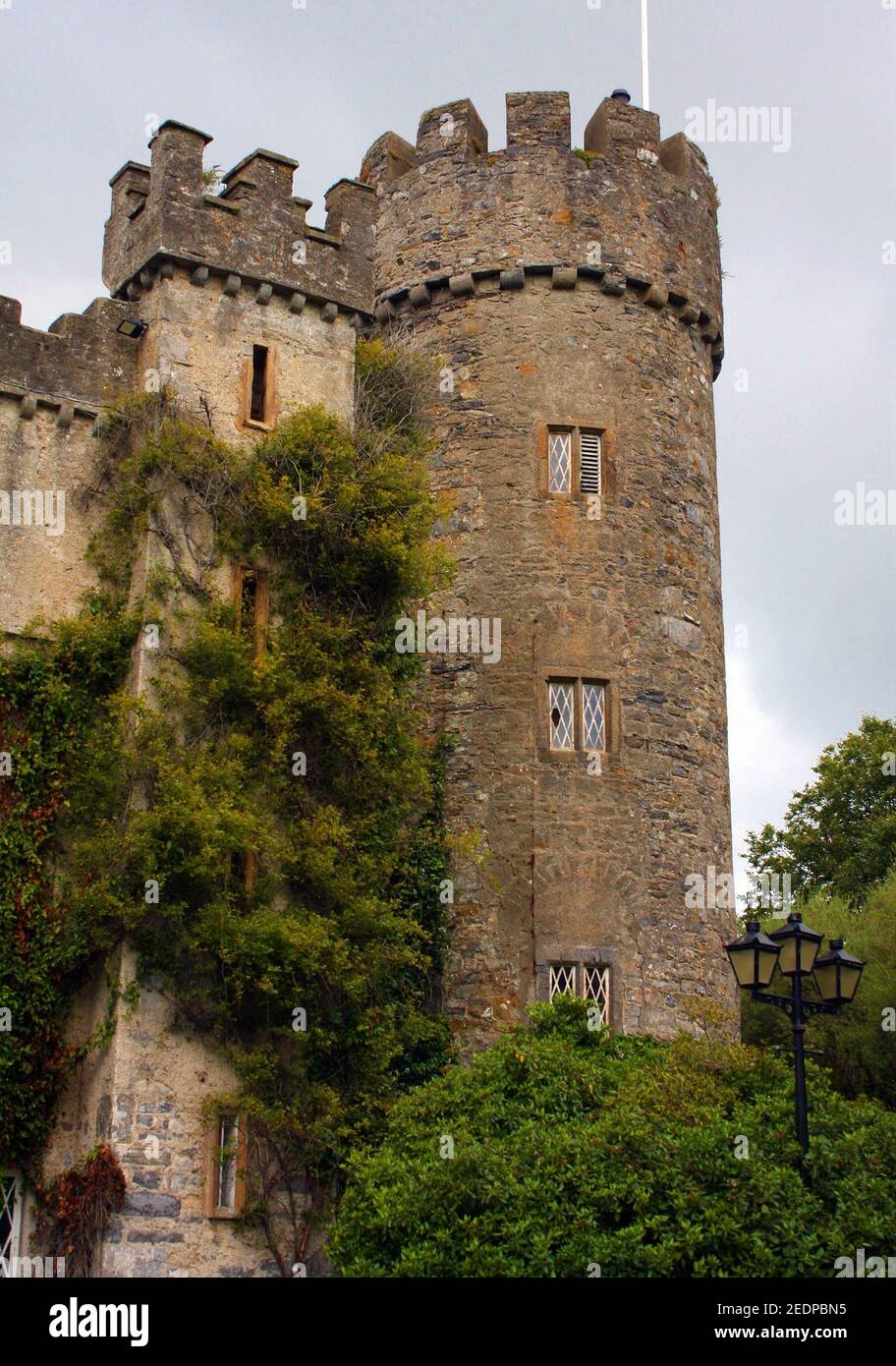 Malahide Castle, north of Dublin Stock Photo - Alamy