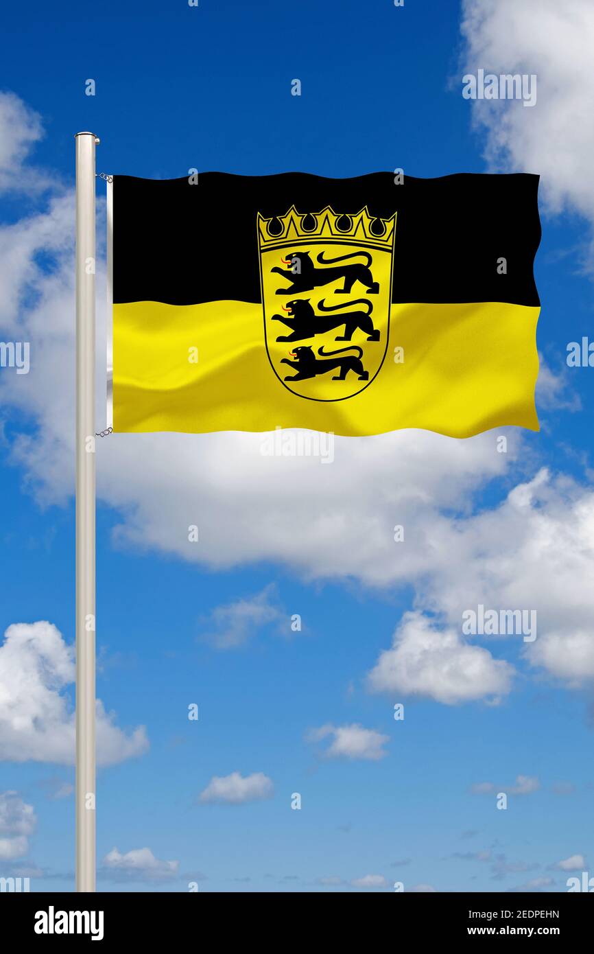 Baden württemberg flag hi-res stock photography and images - Alamy