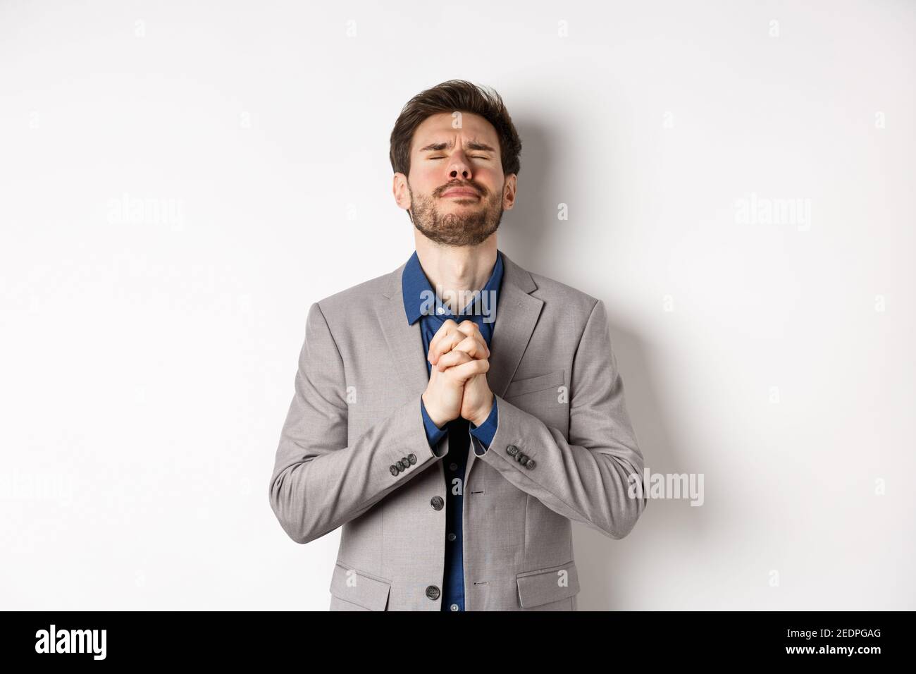 Pleading expression hi-res stock photography and images - Alamy