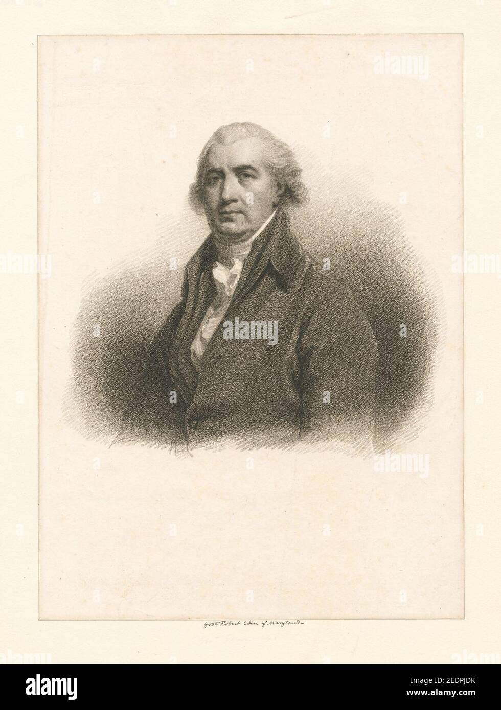 Sir Robert Eden Stock Photo - Alamy