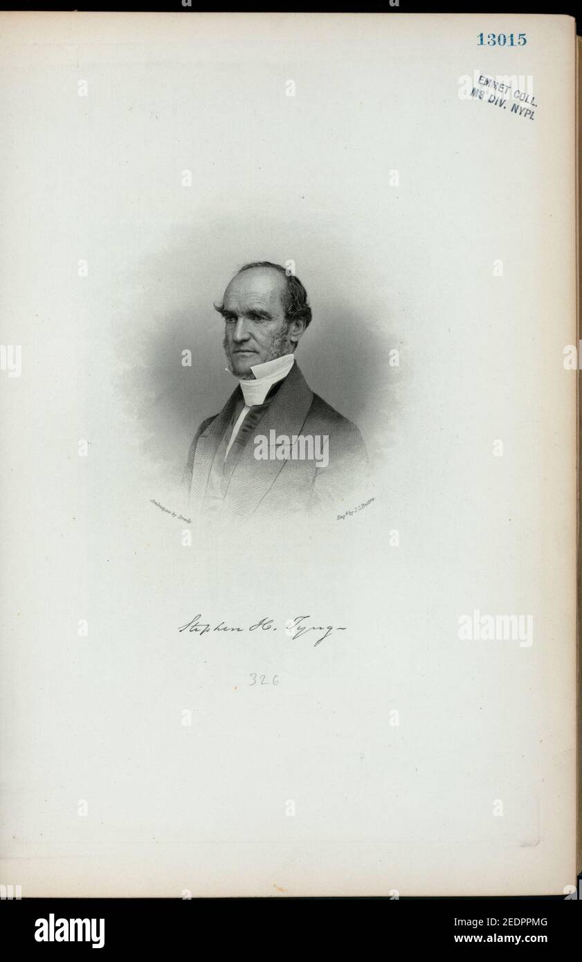 Stephen H. Tyng Stock Photo - Alamy