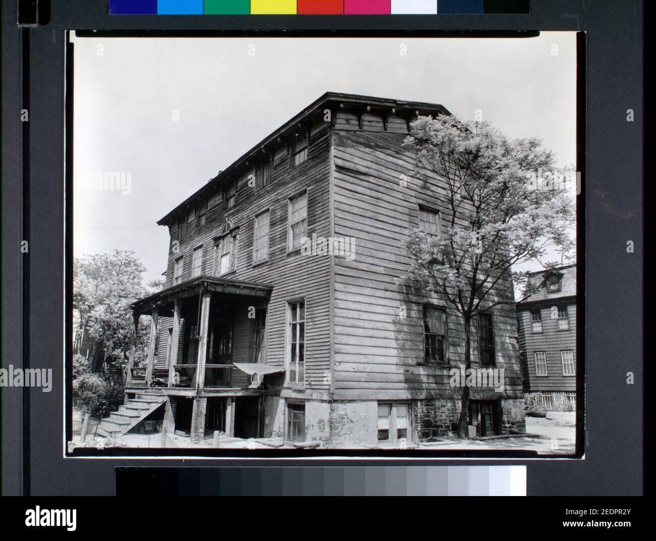 Stevens house, Vernon Boulevard and 30th Road, Astoria, Queens Stock ...