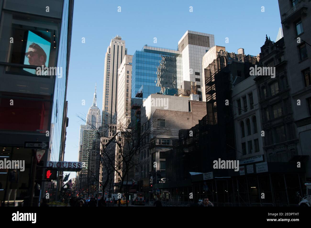 concrete city NEW York buildings Stock Photo - Alamy