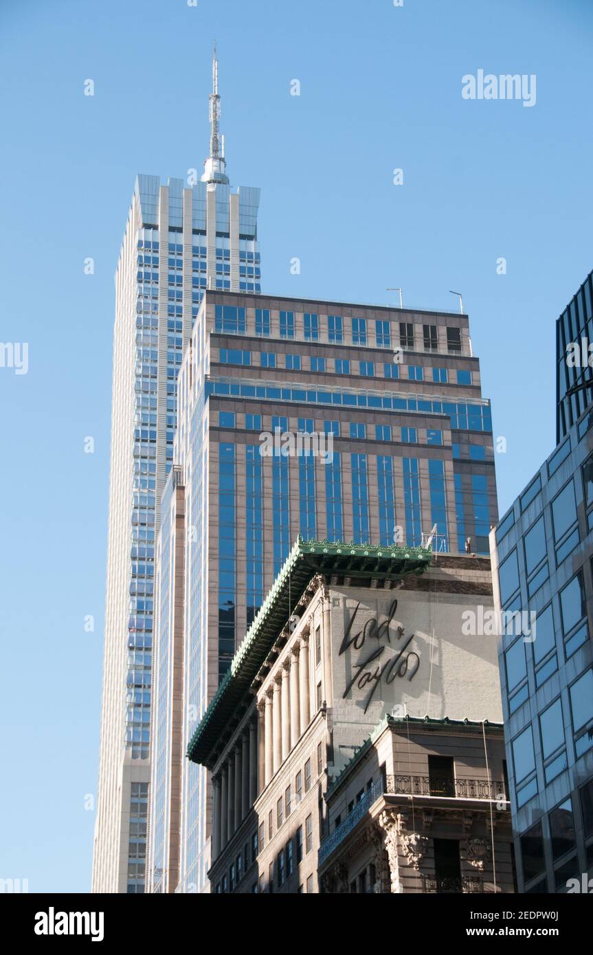 concrete city NEW York buildings Stock Photo - Alamy