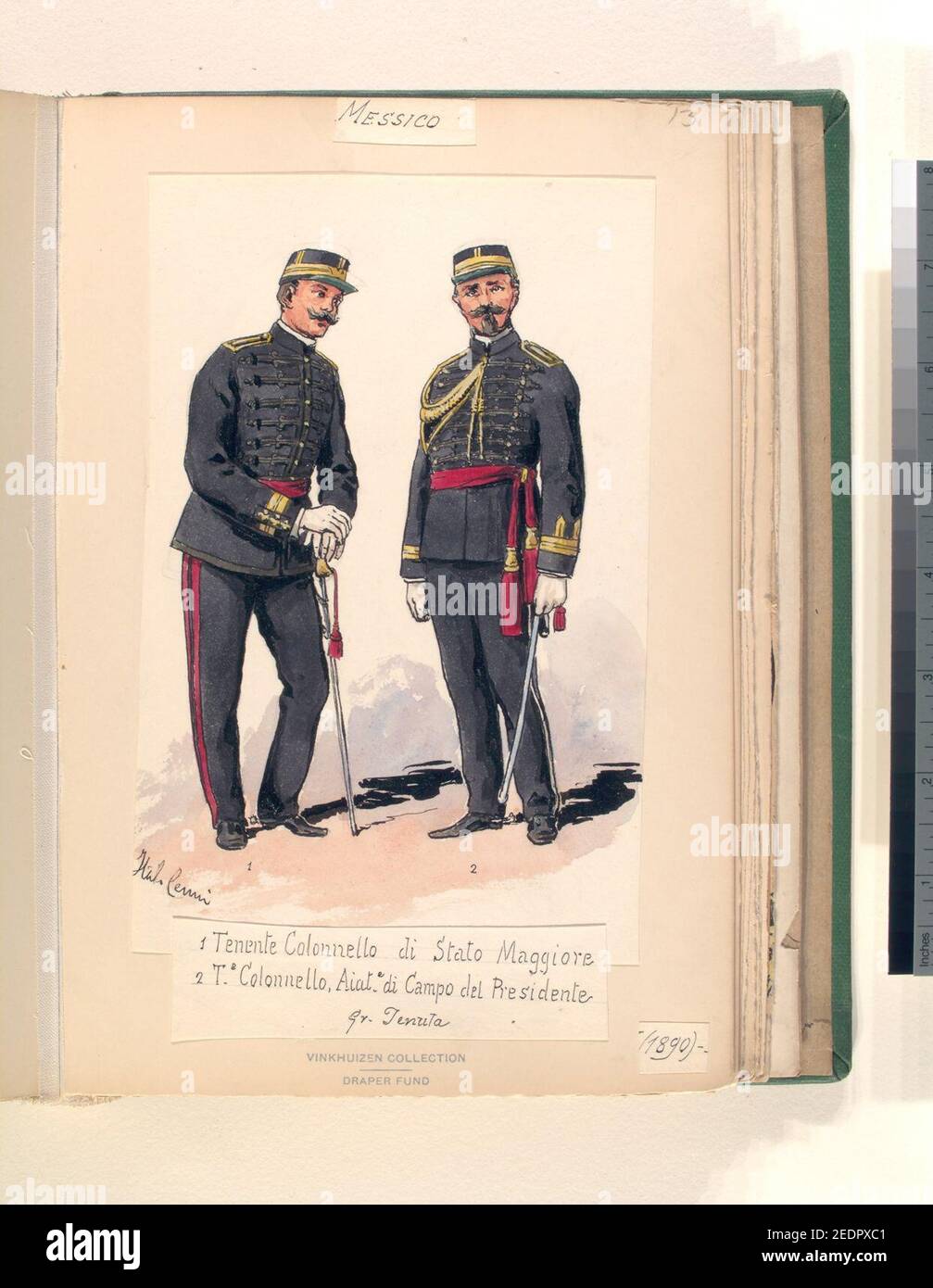 Tenente Colonnelo di stato maggiore; Tenente Colonnello, di Campo del ...