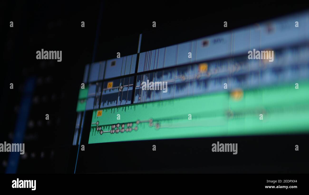 Digital film editing movie hi-res stock photography and images - Alamy