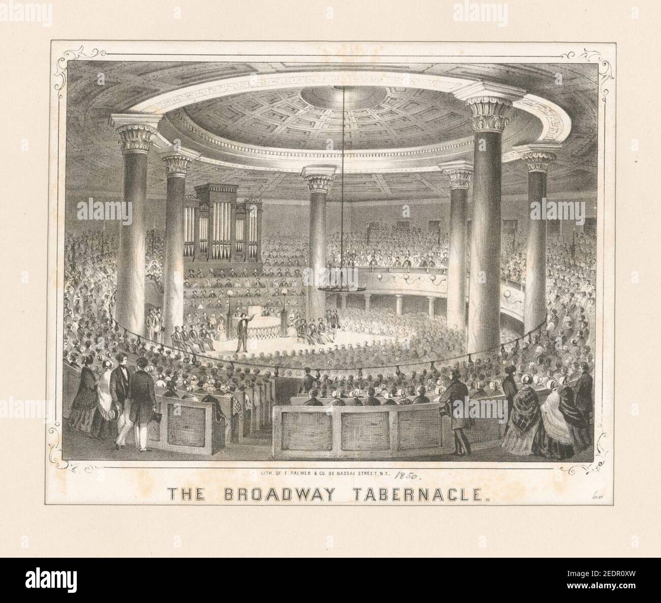 The Broadway Tabernacle Stock Photo - Alamy