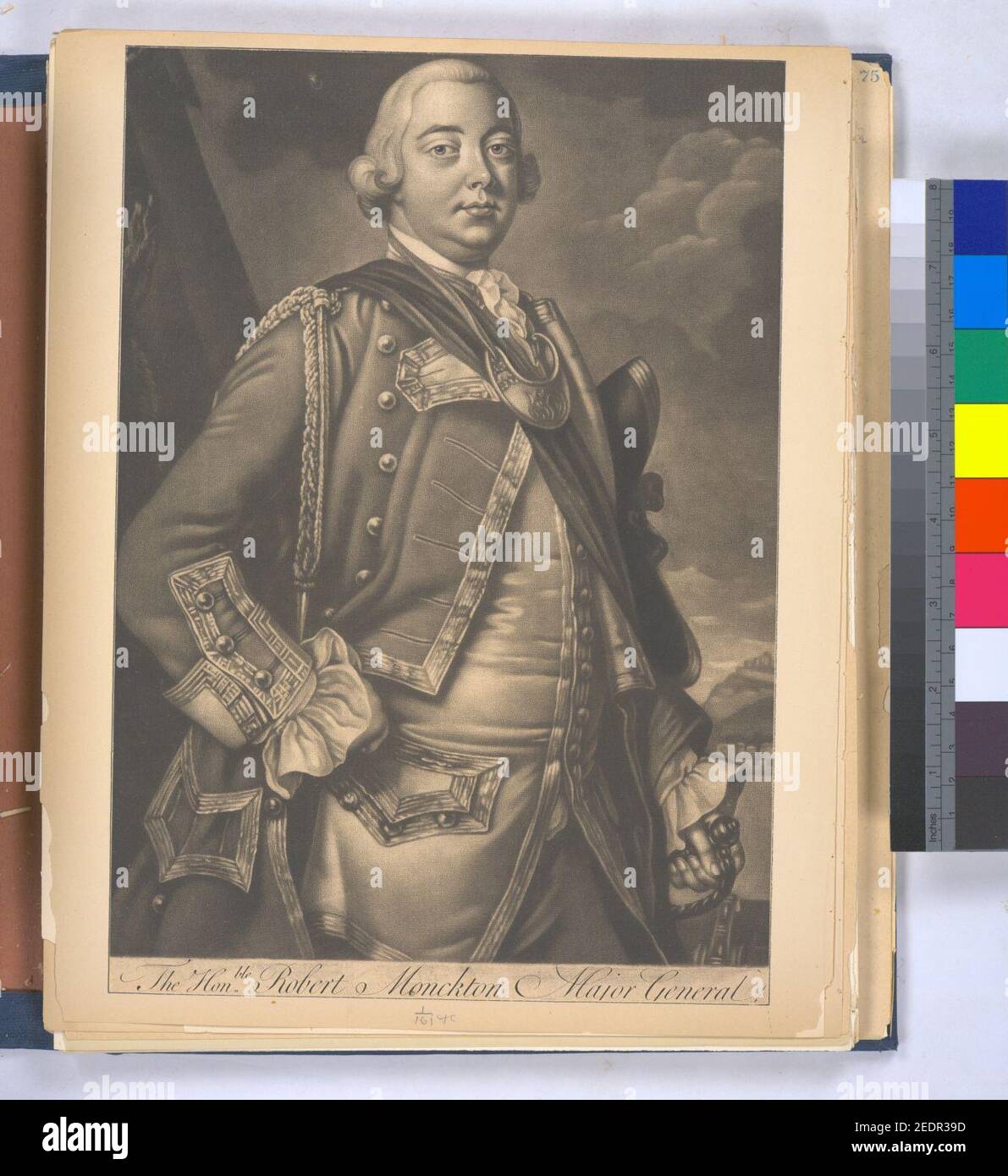 The Hon-ble Robert Monckton, Major General Stock Photo - Alamy