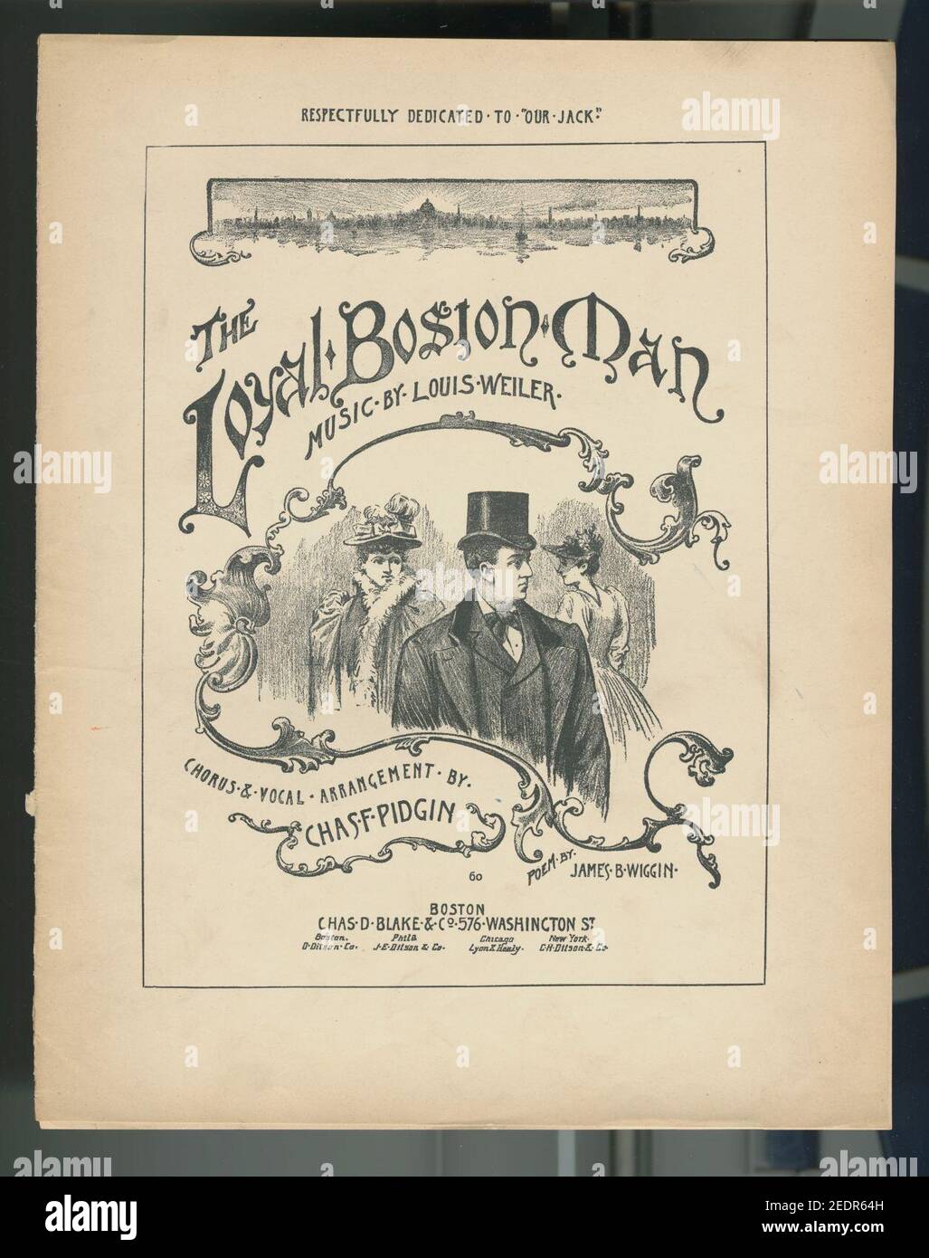 The loyal Boston man Stock Photo - Alamy